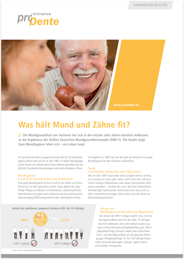 Flyer Zahnmedizin | Zahnarztpraxis Öhringen Kupferzell